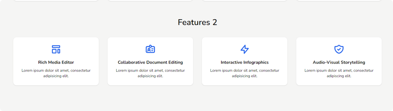 Feature - Tailwind CSS 3 Features Section Template by MyraStudio | CodeCanyon