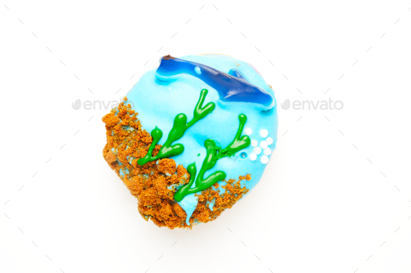 Ocean awareness doughnut Stock Photo by najmi1990 | PhotoDune