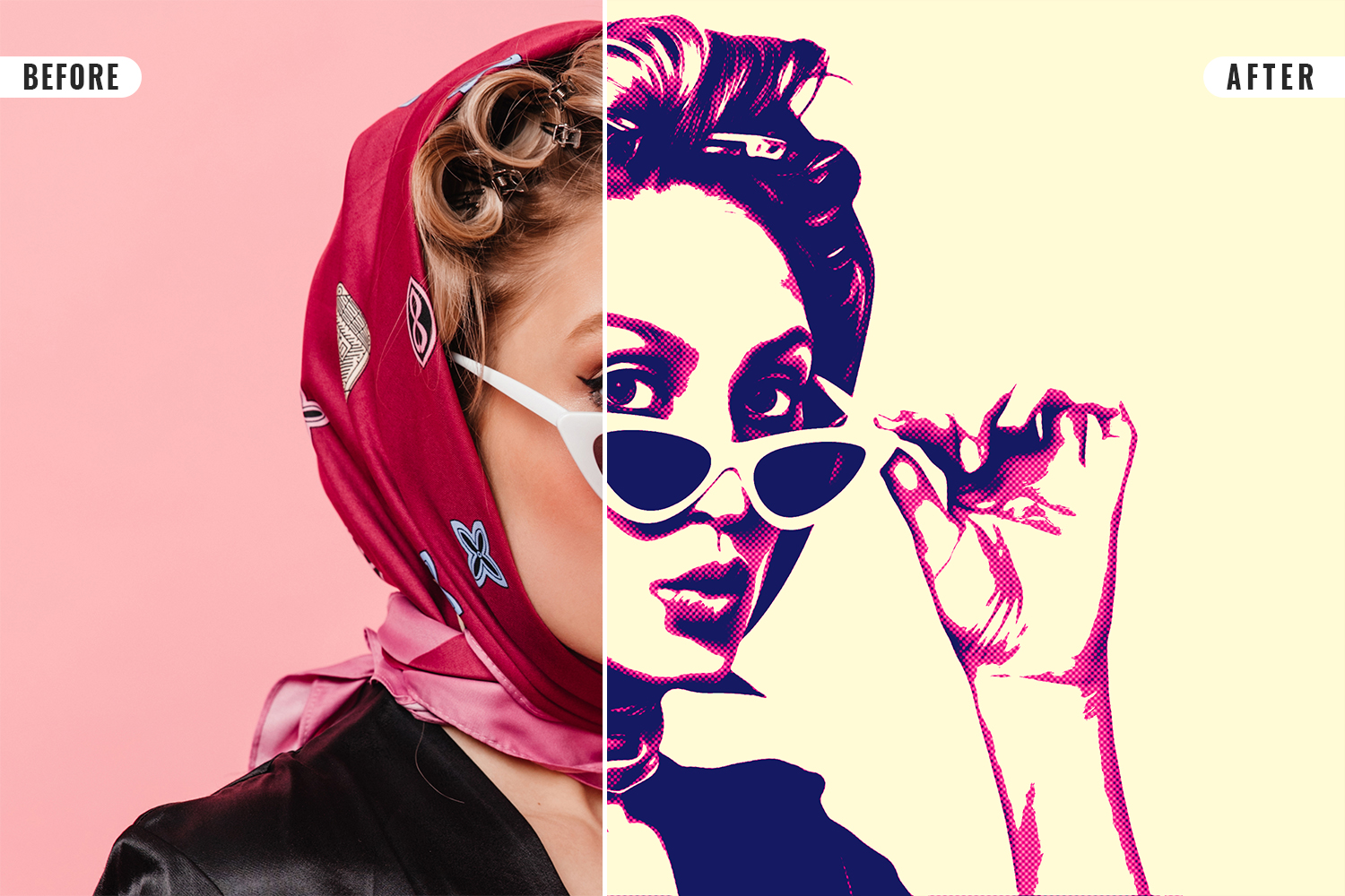 Pop Art Photo Effect, Add-ons | GraphicRiver