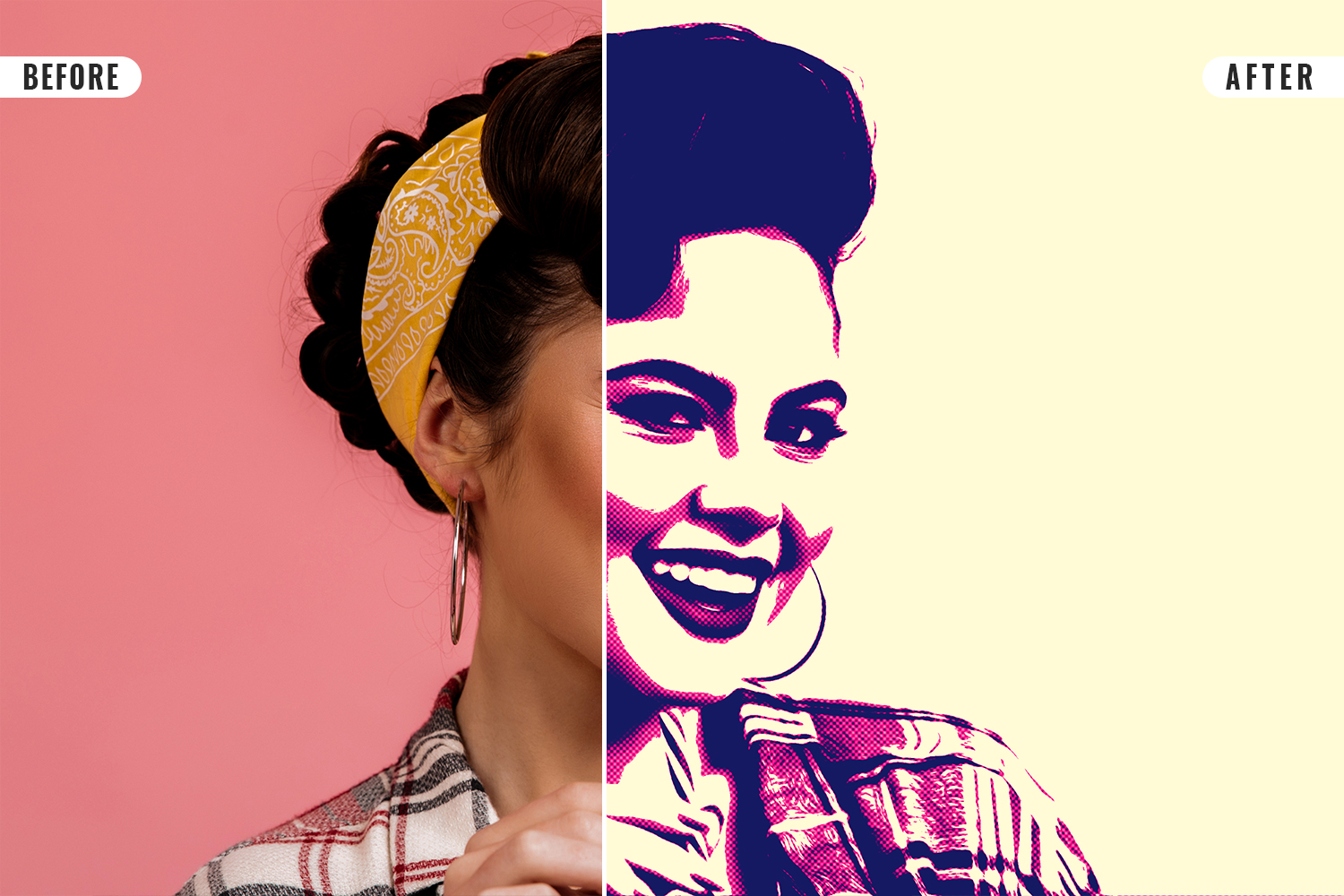 Pop Art Photo Effect, Add-ons | GraphicRiver