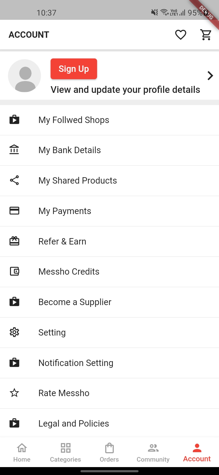 Mixo Multistore (Meesho Resell Hub) - Flutter Mobile UI Template/Kit ...