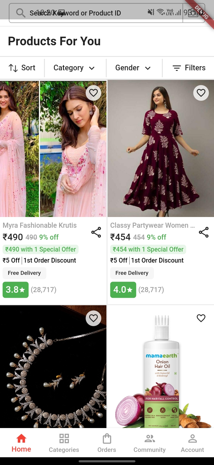 Mixo Multistore (Meesho Resell Hub) - Flutter Mobile UI Template/Kit ...