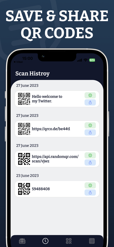 QR ProScan - iOS App by UtilityManDev | CodeCanyon