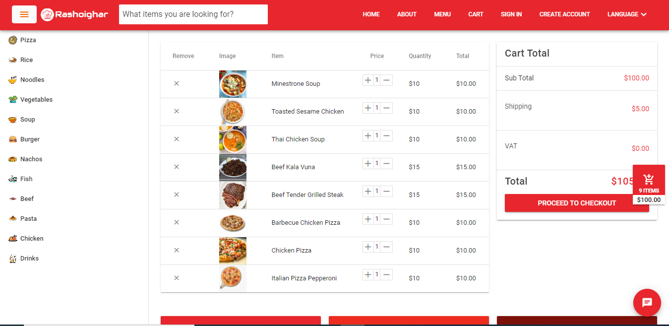 Rasoighar - Restaurant Online Ordering with POS System by TentaZ ...