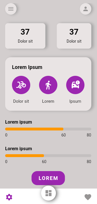 Flutter screen design kit with bloc by Flutter_Project | CodeCanyon