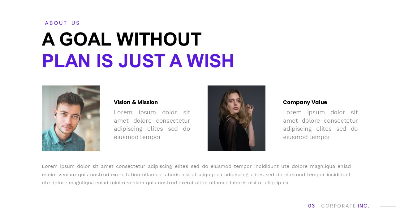 Bravery – Corporate Business PowerPoint Template, Presentation Templates