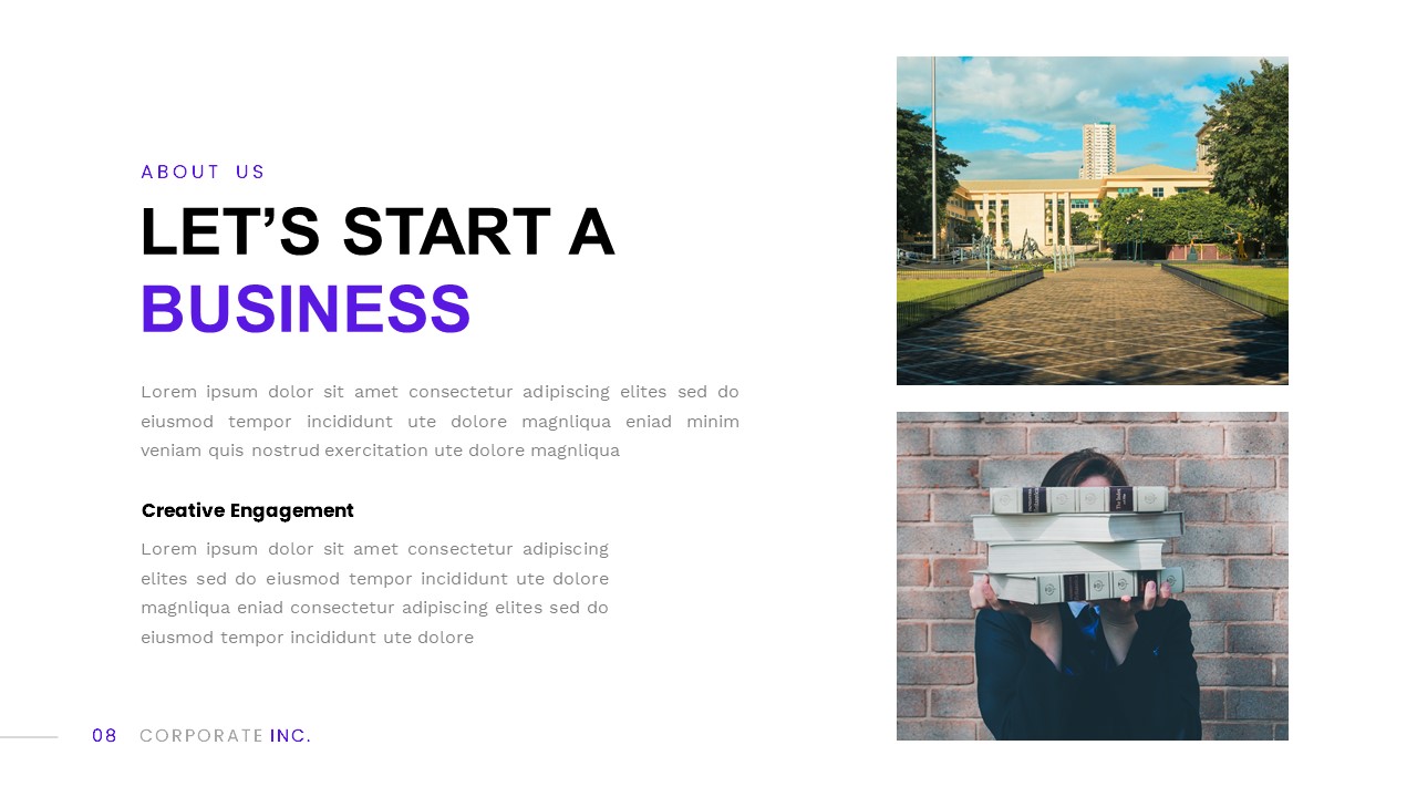 Bravery – Corporate Business PowerPoint Template, Presentation Templates