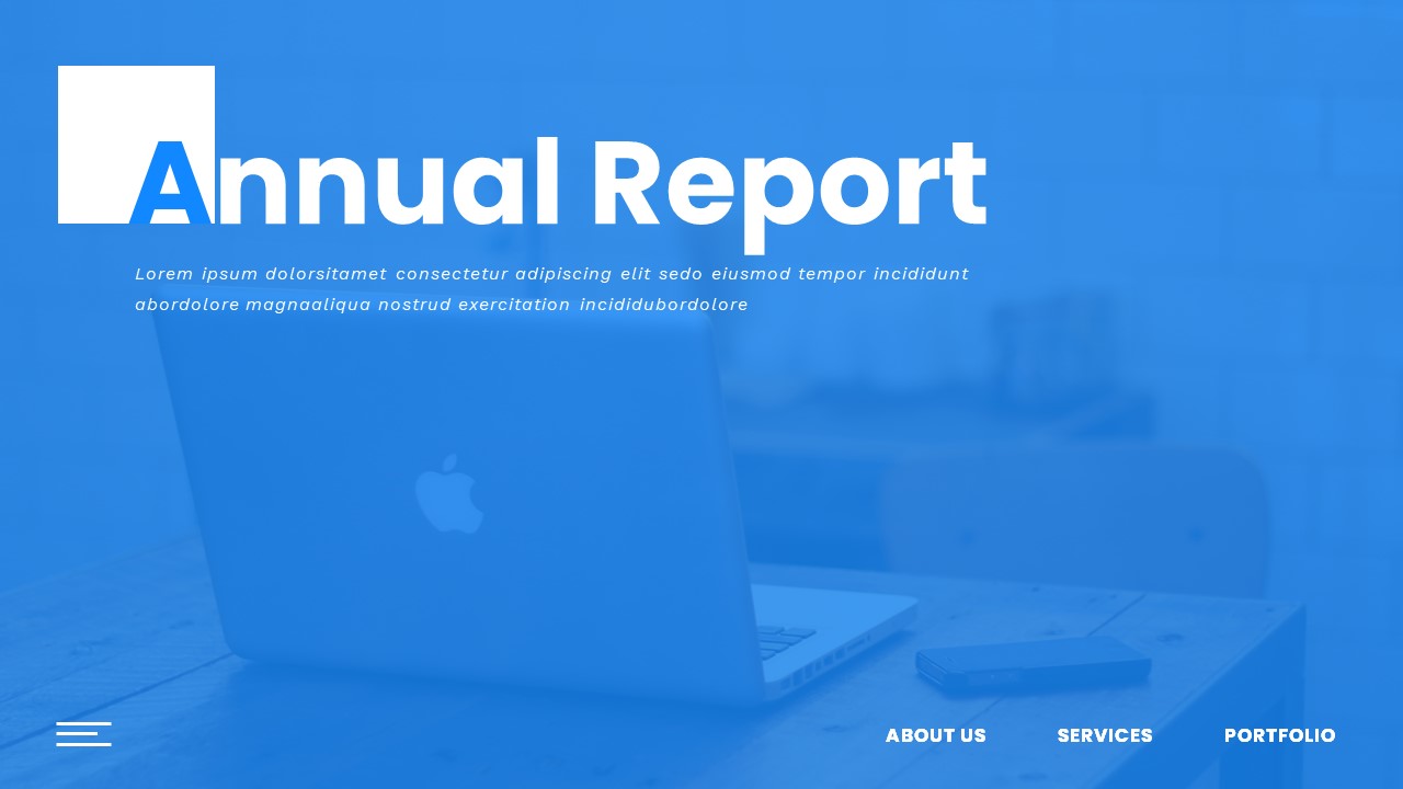 Annual Report PowerPoint Template, Presentation Templates | GraphicRiver