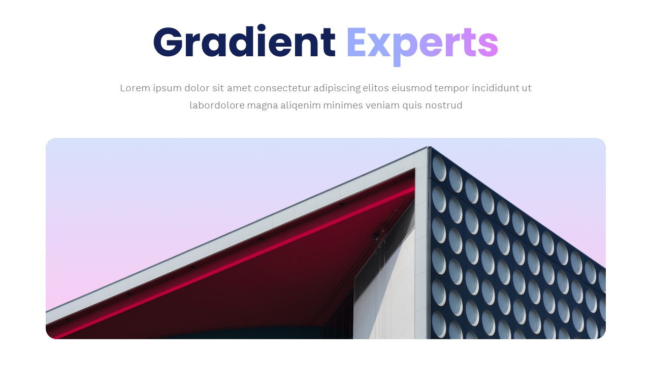 Guradience - Creative Gradient PowerPoint Template, Presentation Templates