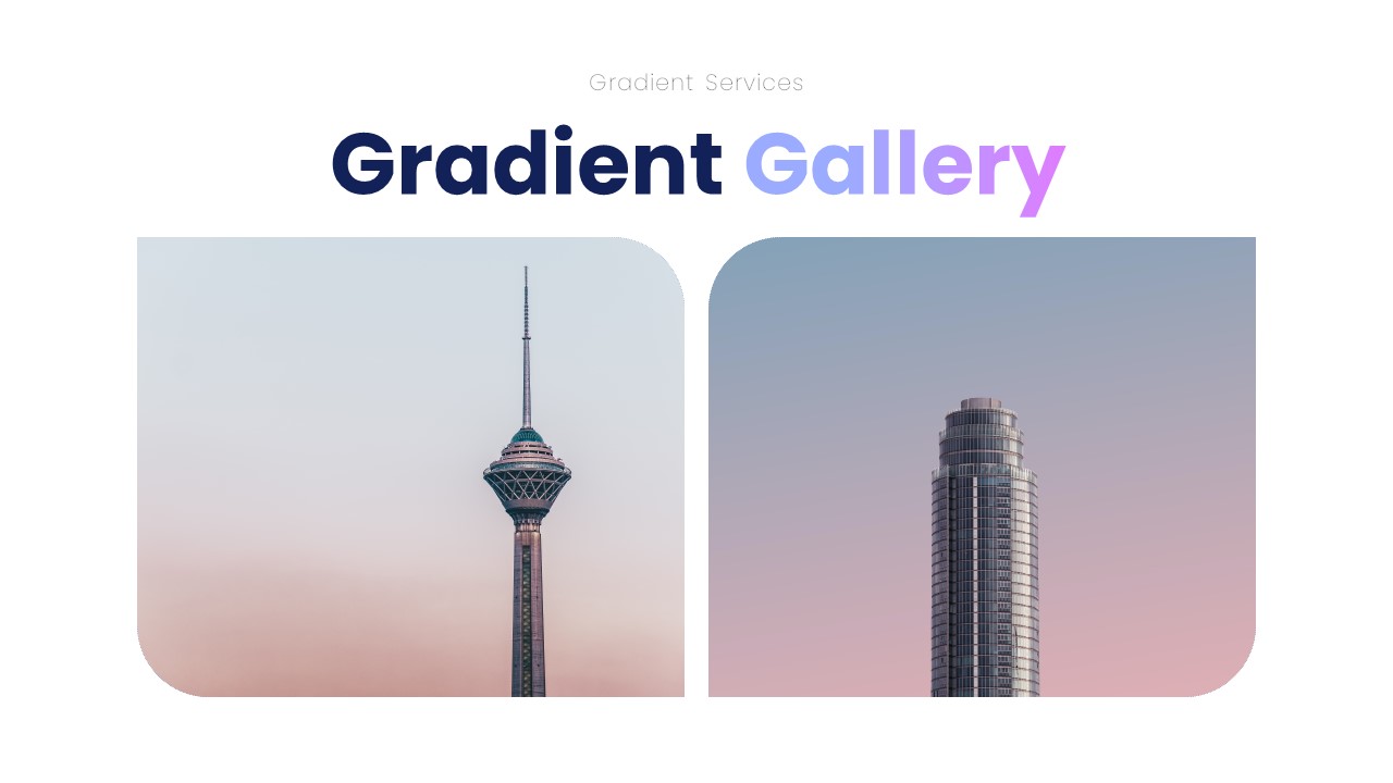 Guradience - Creative Gradient PowerPoint Template, Presentation Templates