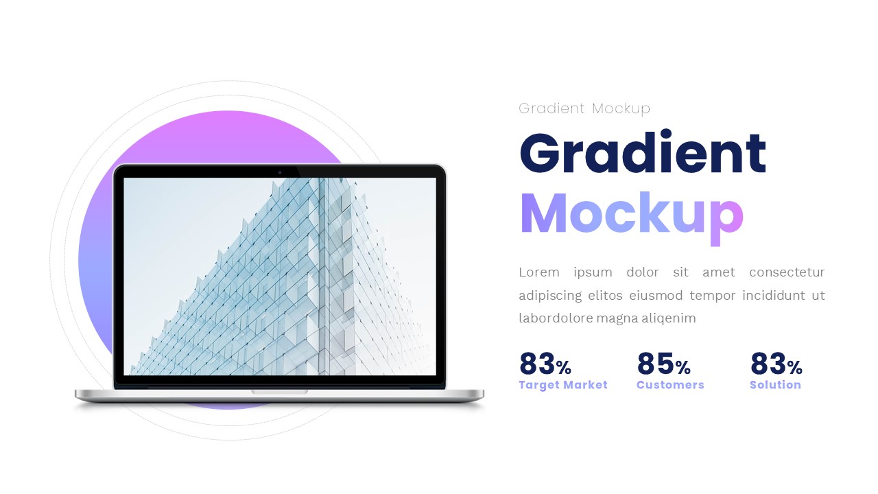Guradience - Creative Gradient PowerPoint Template, Presentation Templates