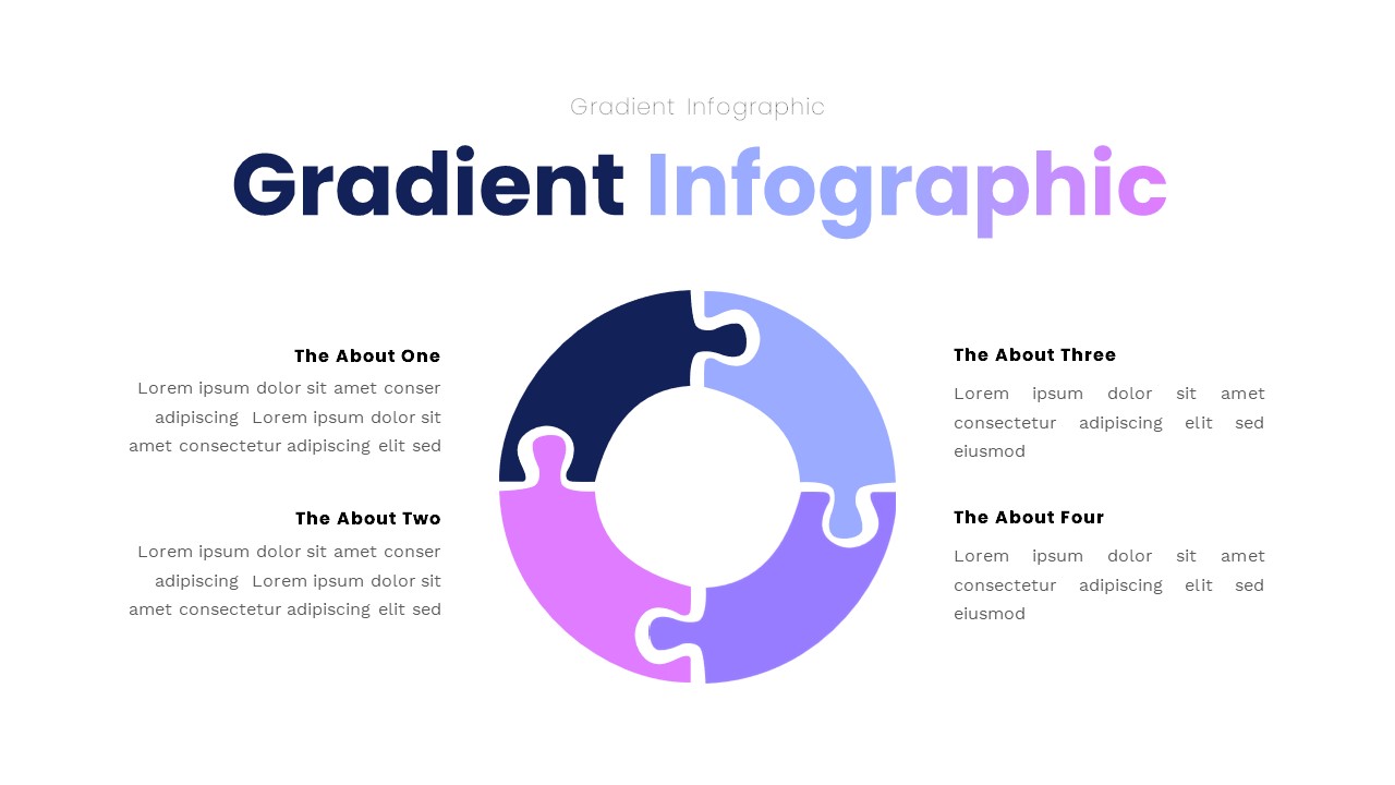 Guradience - Creative Gradient PowerPoint Template, Presentation Templates