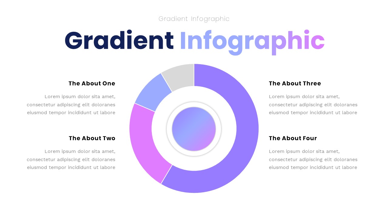 Guradience - Creative Gradient PowerPoint Template, Presentation Templates