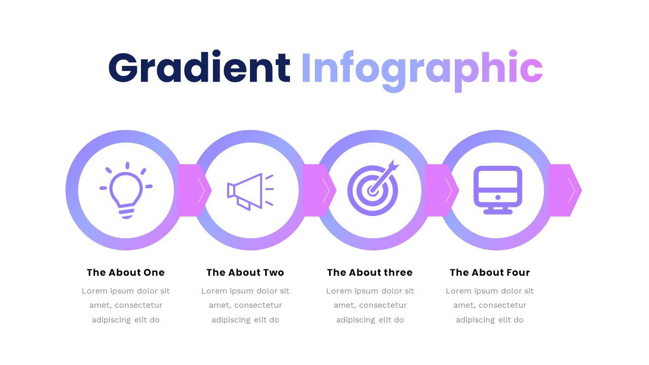 Guradience - Creative Gradient PowerPoint Template, Presentation Templates
