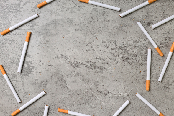 cigarettes patternn with copy space Stock Photo by Garakta-Studio ...