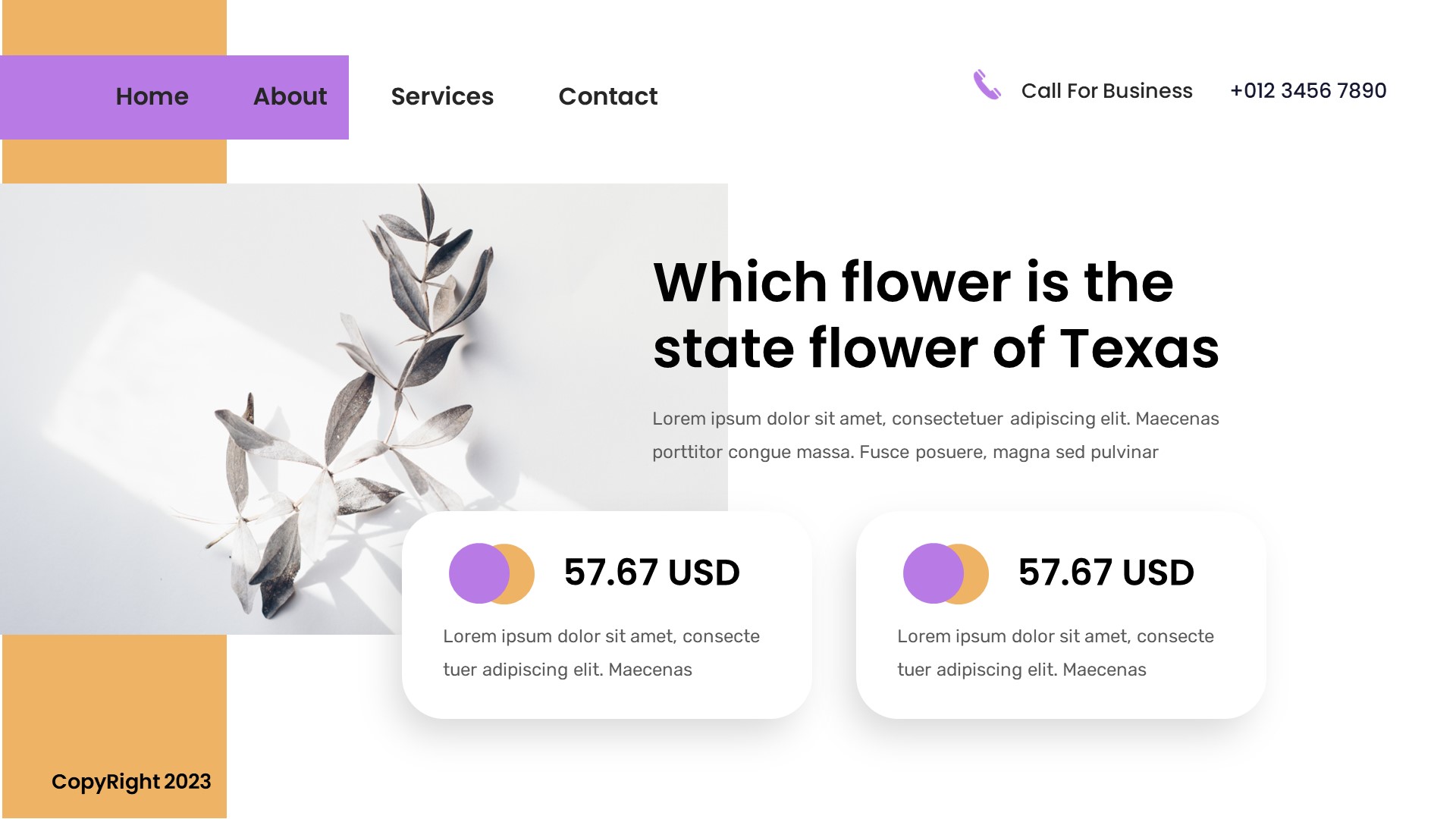 Kembang - Flower Shop and Garden Keynote Template, Presentation Templates