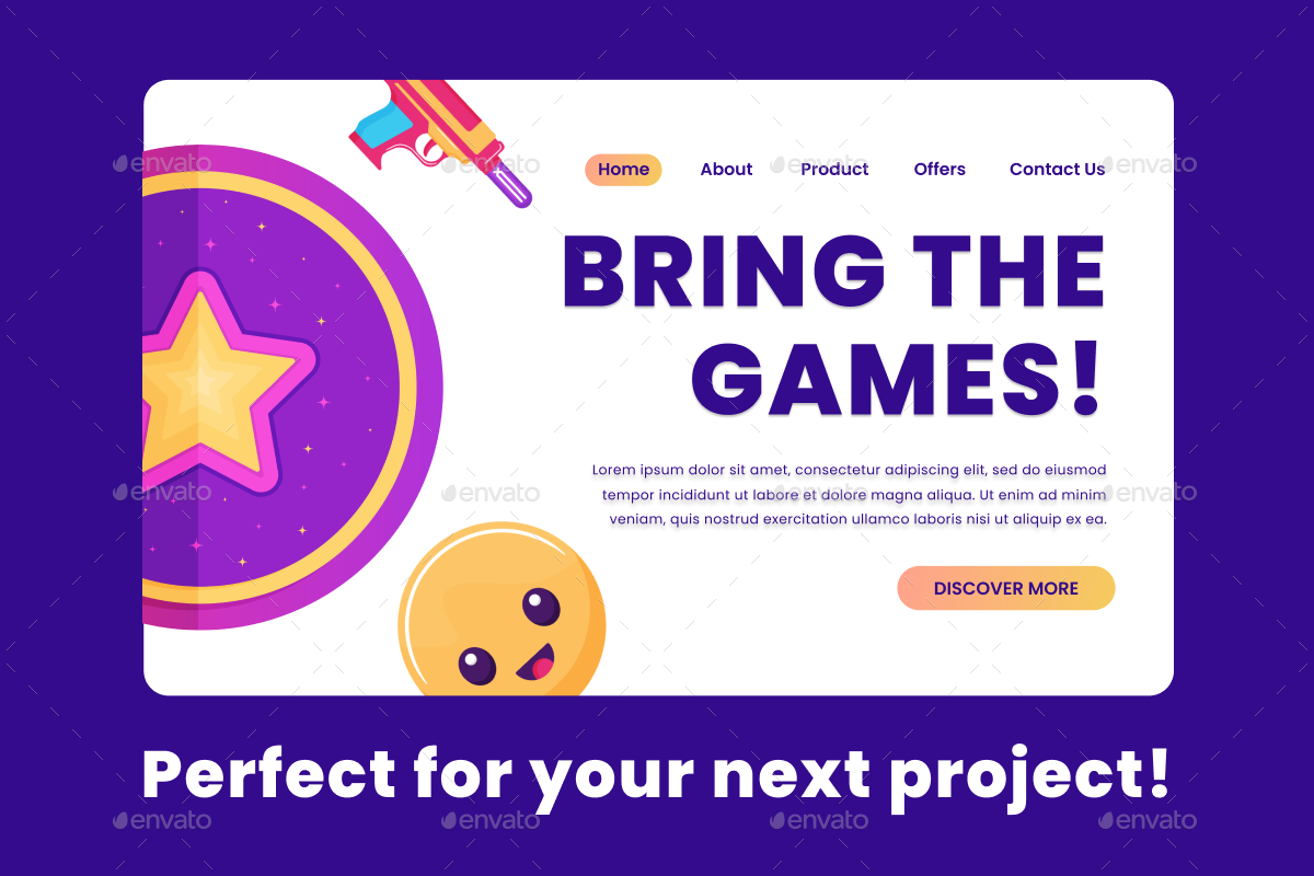 Gaming Asset 2D Icon Illustration Set Vol 2, Graphics | GraphicRiver