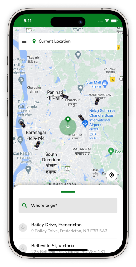 Taxi App | Cab Booking App | Rider App + Driver App | React Native CLI | CabWind by ...