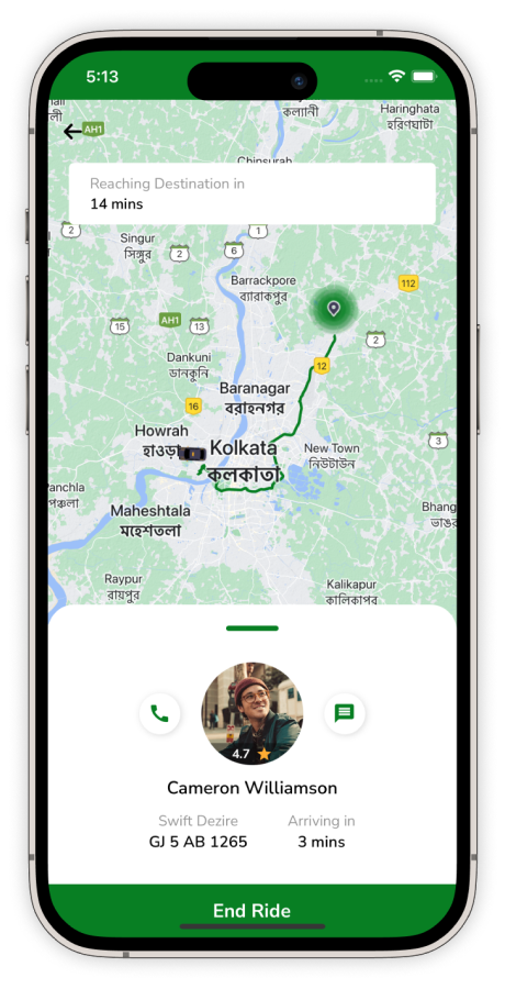 Taxi App | Cab Booking App | Rider App + Driver App | React Native CLI | CabWind by ...