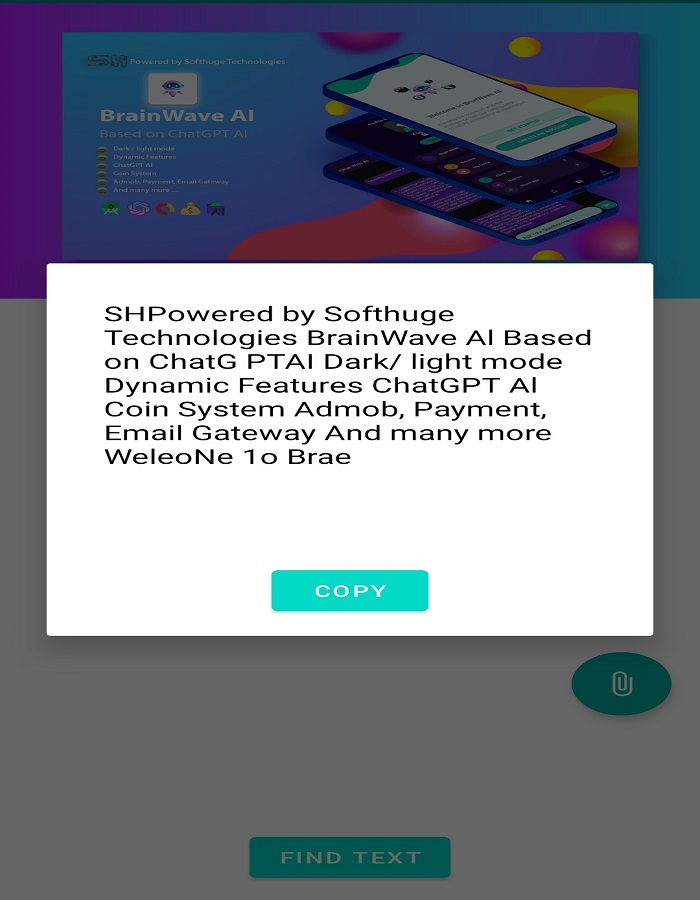 BrainWave AI - Based on Multiple AI ChatGPT, Dall-E, Google ML by softhuge