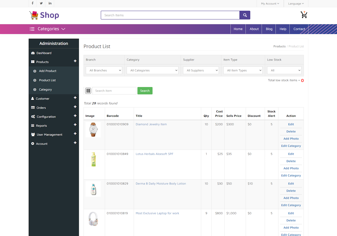 .NET 7 Multi-Purpose eCommerce Solution by CleanCoders | CodeCanyon