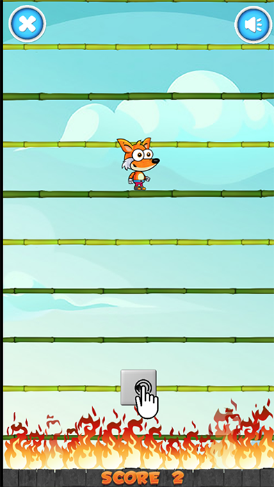Dice Challenge Game (Construct 3 | C3P | HTML5 ) Jumping Fox Endless Game by CGFX-Studio