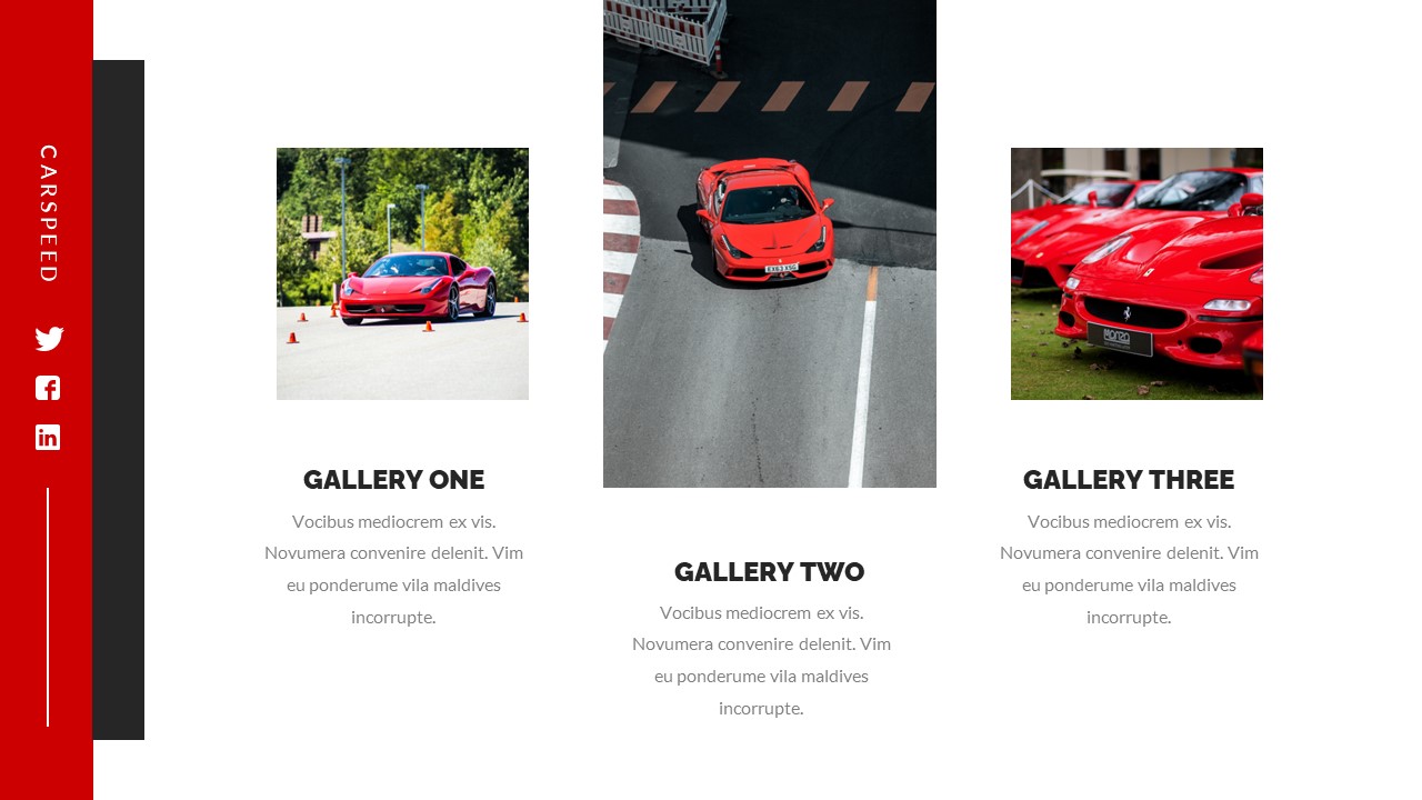 Carspeed - Elegant and Sport Cars Powerpoint Template, Presentation ...