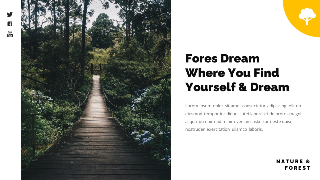 Foresta - Rain Forest Powerpoint Template, Presentation Templates ...