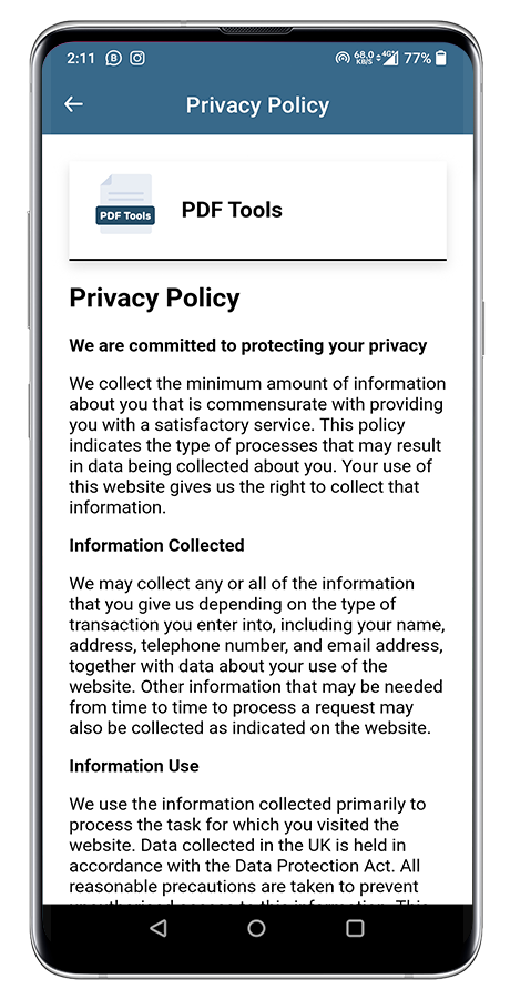 PDF Tools - Android PDF Maker App (Convert Images, Text, Excel, QR to ...