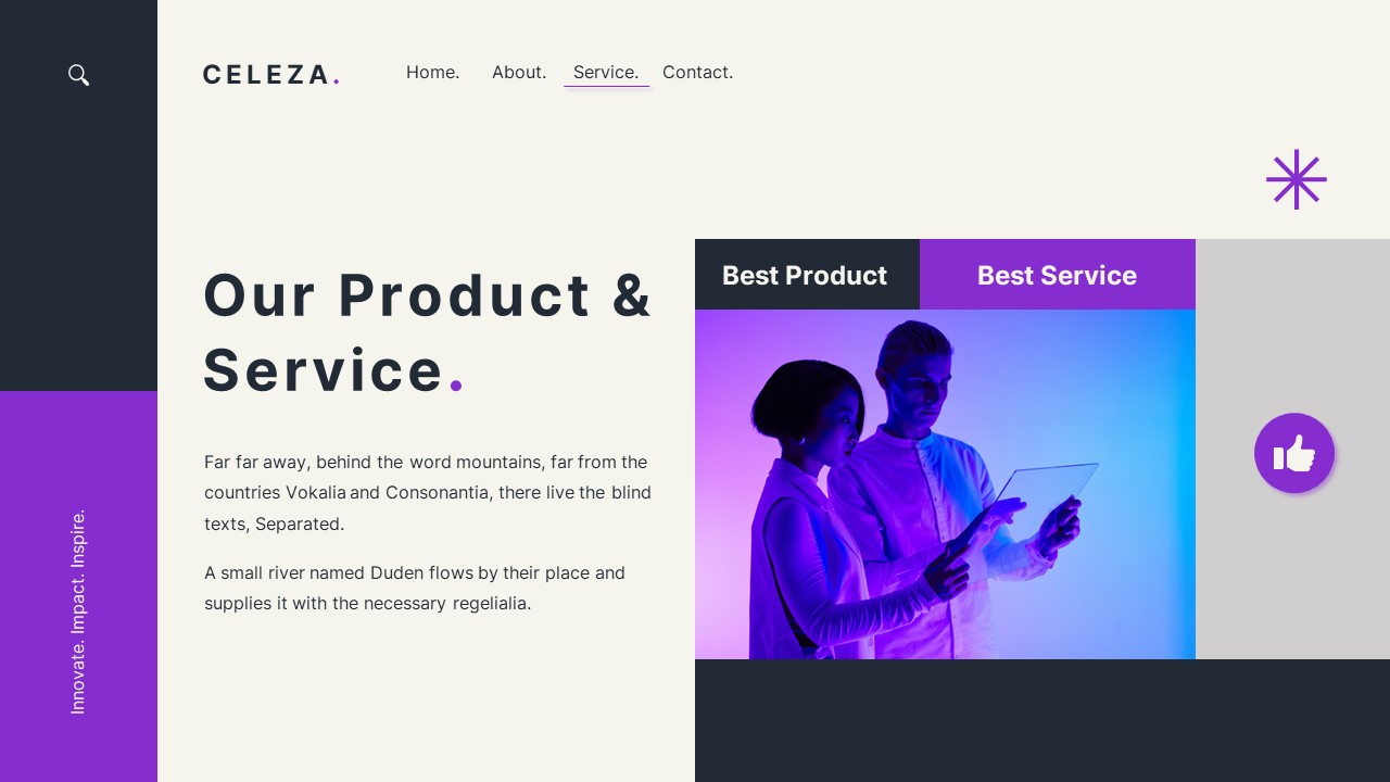CELEZA | Business Company Profile PowerPoint Presentation Template ...