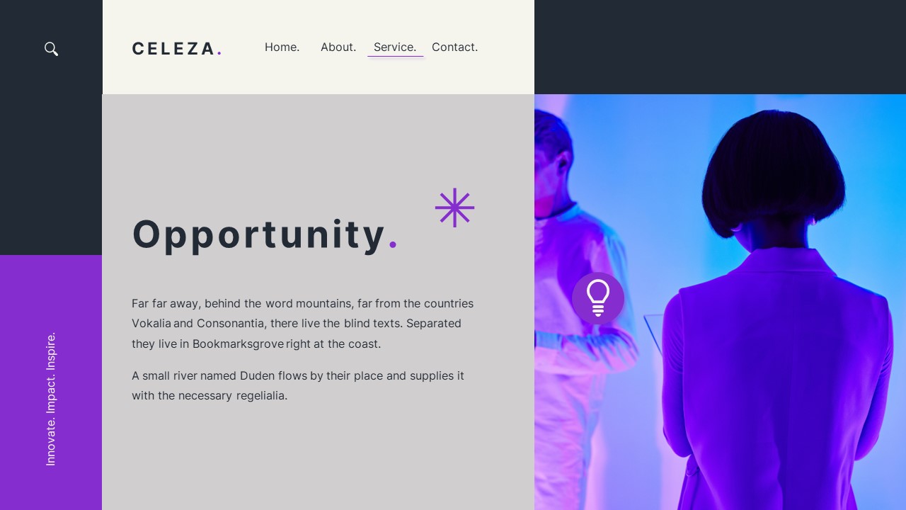 CELEZA | Business Company Profile PowerPoint Presentation Template ...