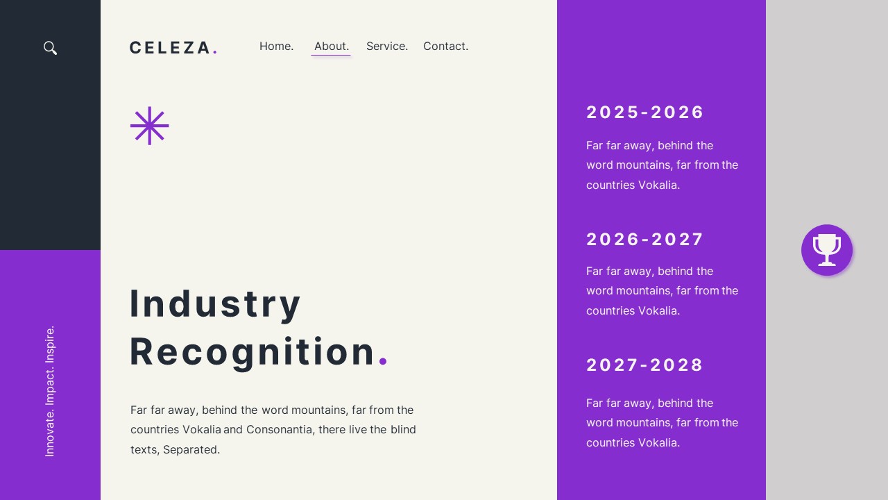 CELEZA | Business Company Profile PowerPoint Presentation Template ...