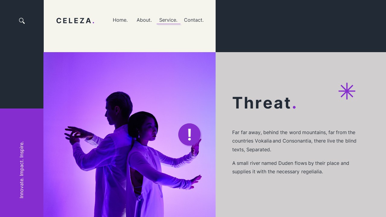 CELEZA | Business Company Profile Keynote Presentation Template ...