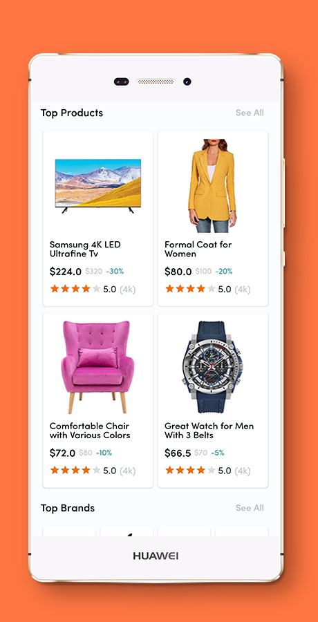 Shoppy Ecommerce App Template by AndroSolution | CodeCanyon