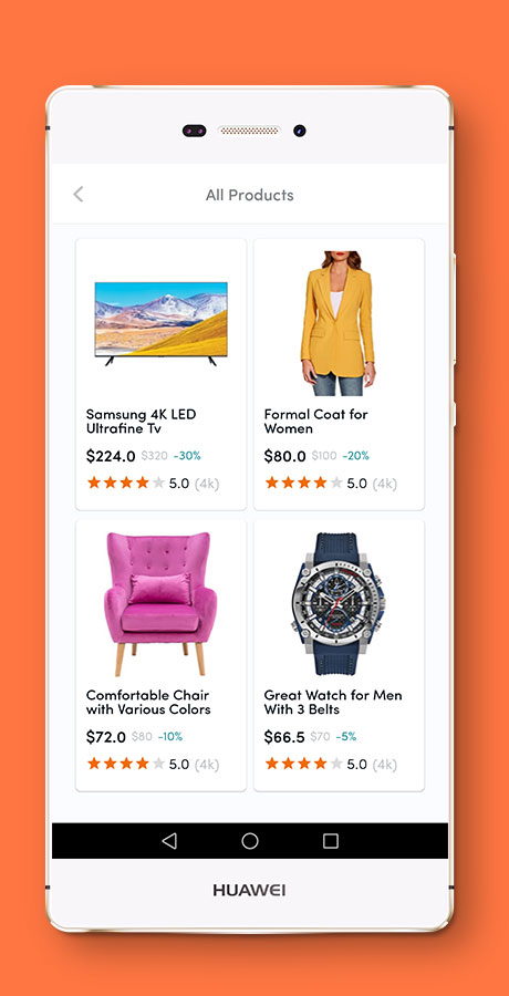 Shoppy Ecommerce App Template by AndroSolution | CodeCanyon