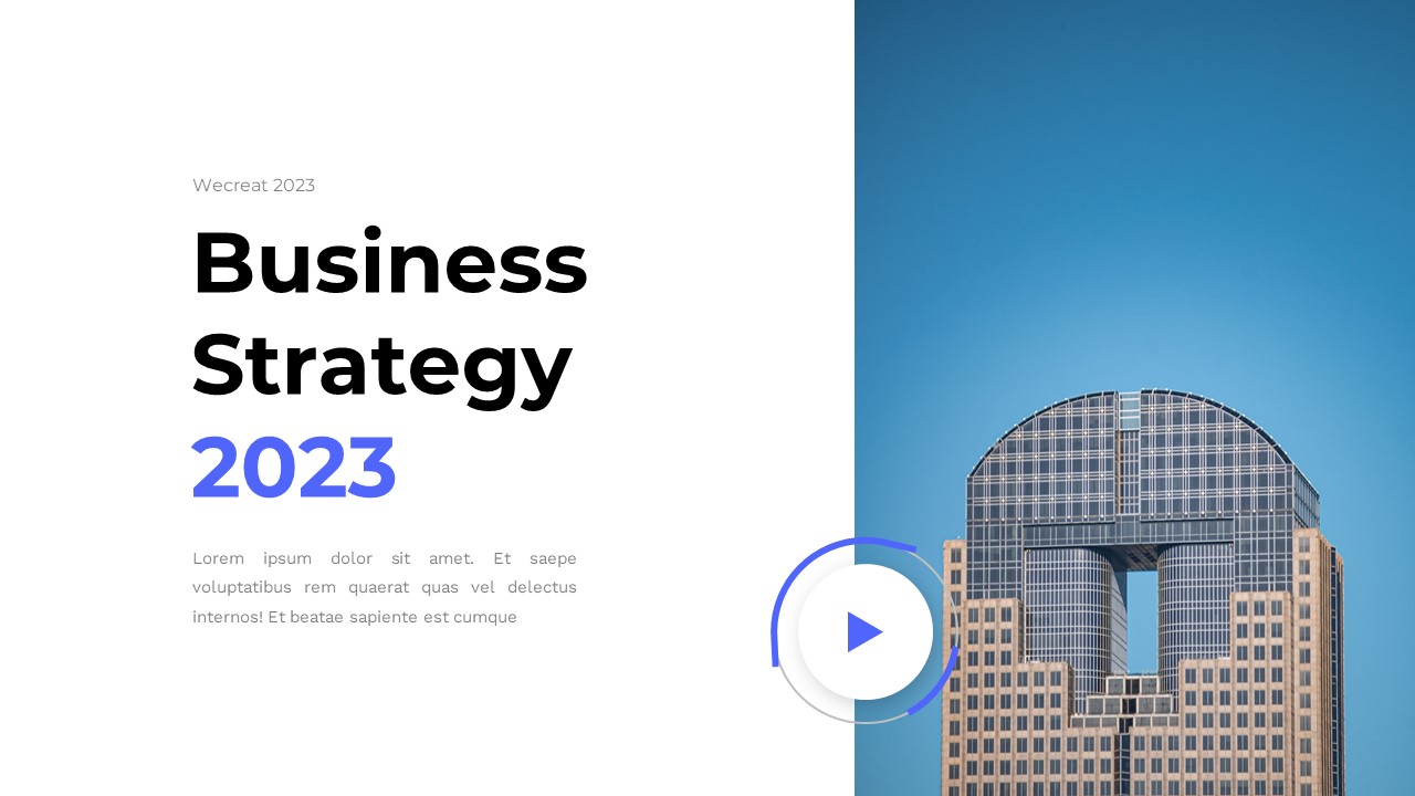 Wecreat - Final Project PowerPoint Template, Presentation Templates