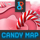 Candy Level Map Maker, Game Assets | GraphicRiver