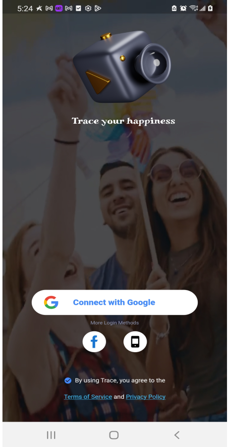 Trace social network with reels, video and audio rooms, live streaming ...