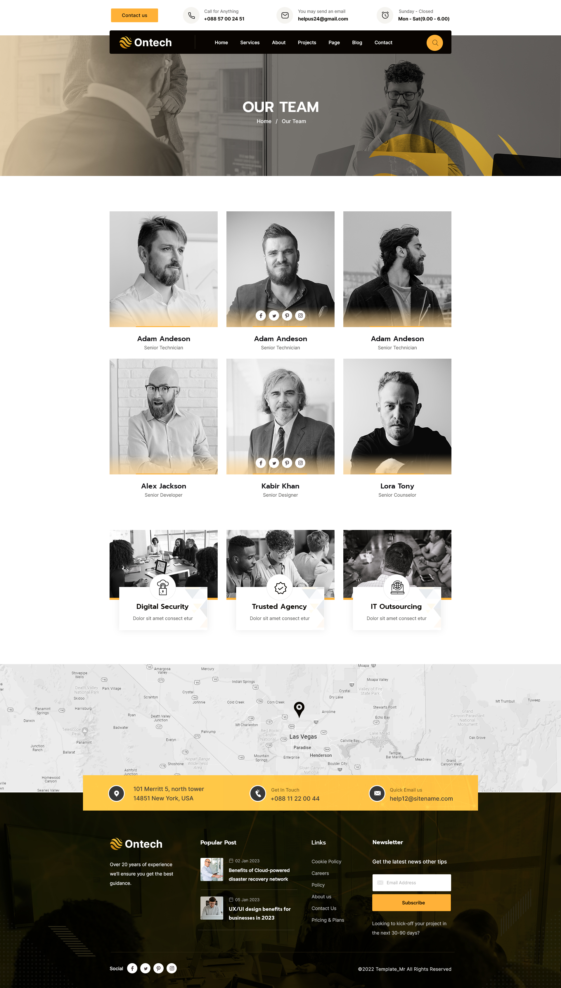 Ontech - IT Solutions & Services PSD Template by template_mr | ThemeForest