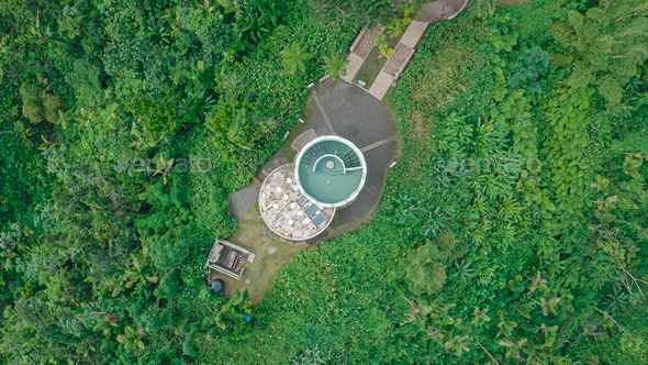 Yokahu Tower at El Yunque National Forest in Puerto Rico Stock Photo by ...