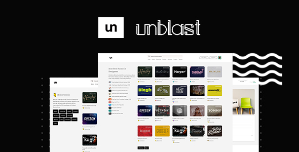 Unblast – Element downloads System for Designers by Meteros | CodeCanyon