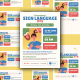 Sign Language Day Flyer Set, Print Templates | GraphicRiver