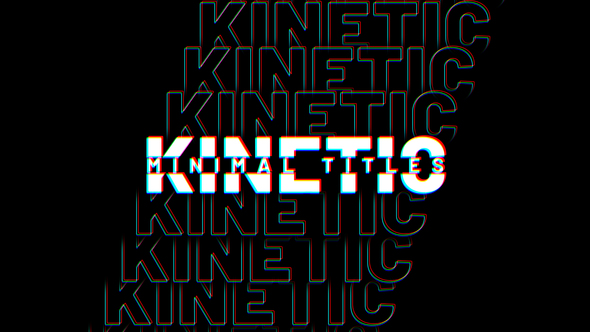 Kinetic Titles, After Effects Project Files | VideoHive