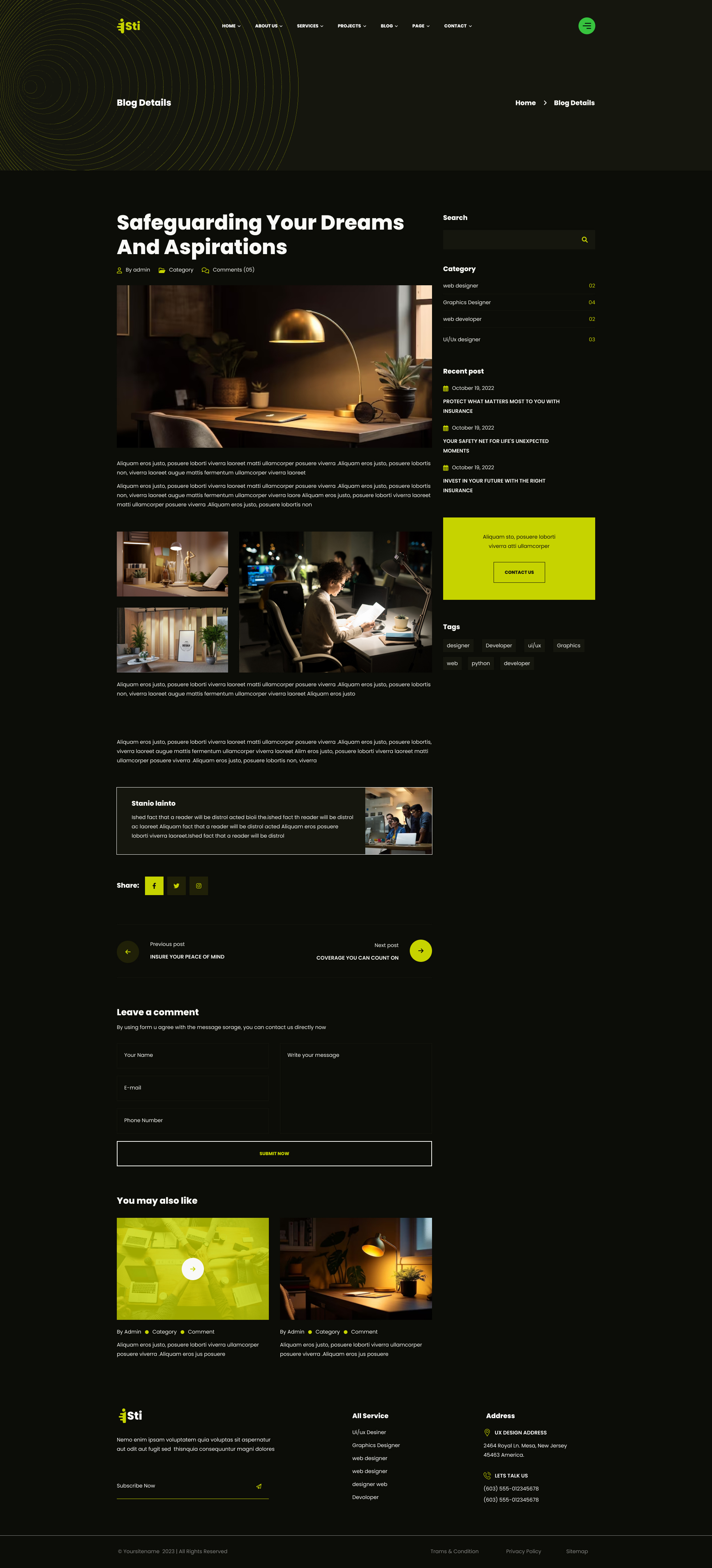 Isti - Personal CV/Resume Figma Template by kathbirali | ThemeForest