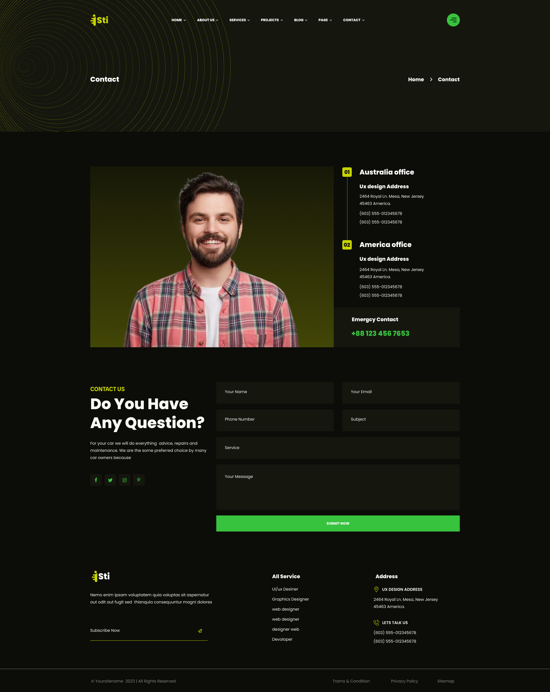 Isti - Personal CV/Resume Figma Template by kathbirali | ThemeForest