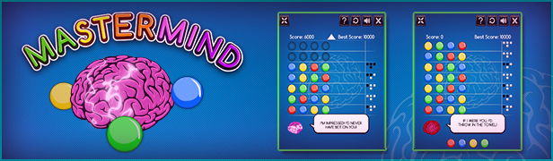 Mastermind - HTML5 Logic Game by codethislab | CodeCanyon