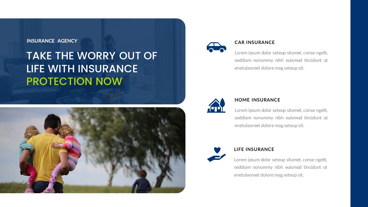Protecsure - Insurance PowerPoint Template, Presentation Templates