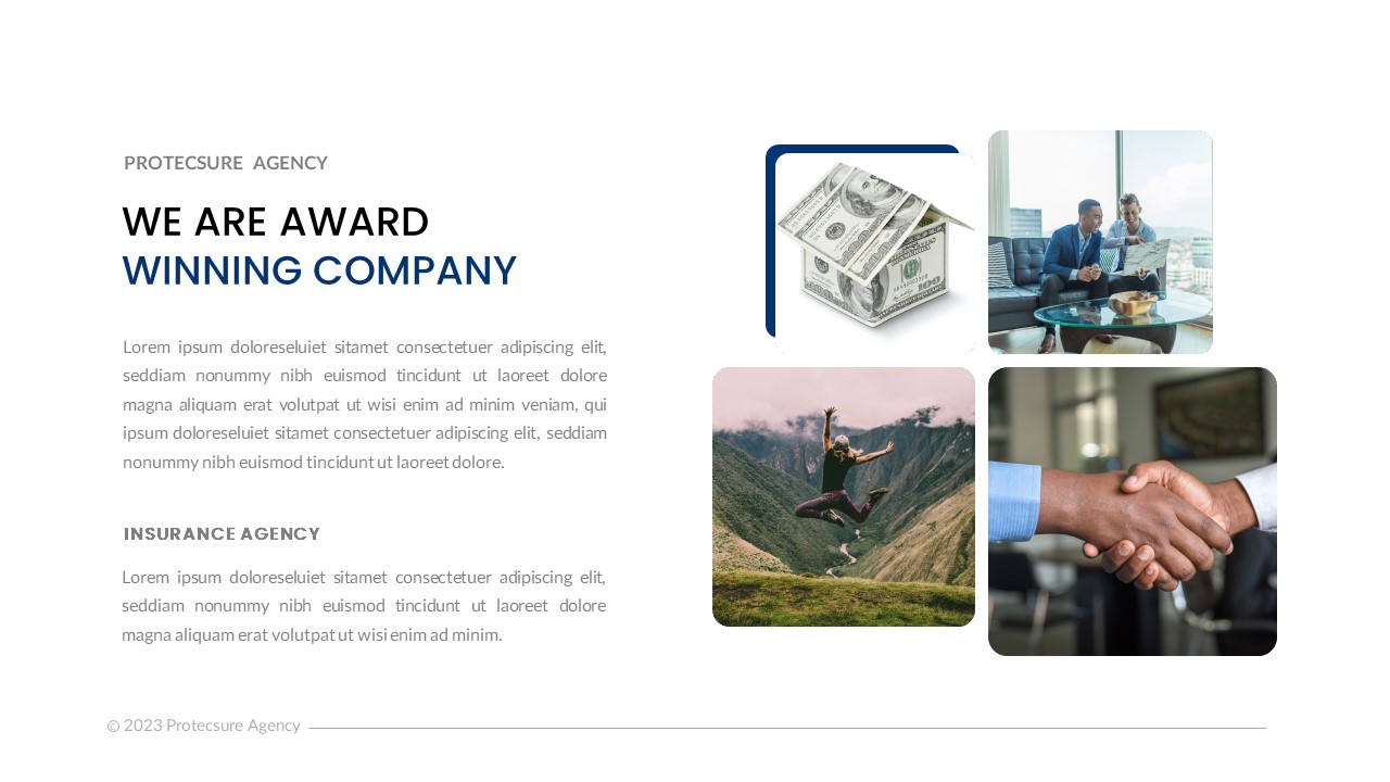 Protecsure - Insurance PowerPoint Template, Presentation Templates