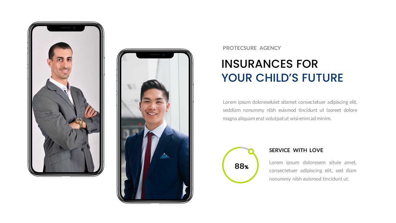 Protecsure - Insurance PowerPoint Template, Presentation Templates