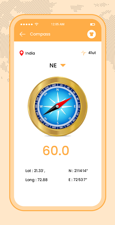 Compass and Altimeter - Smart Digital Compass - Compass Steel 3D ...